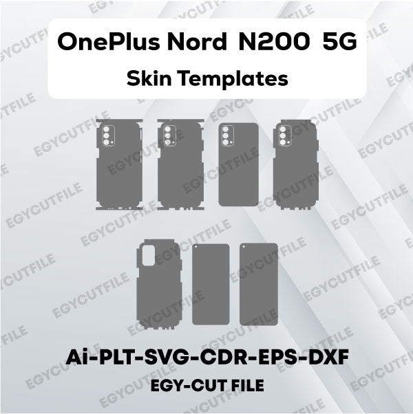 OnePlus Nord N200 5G Vector Skin Cut Files – EGY CUTFILE