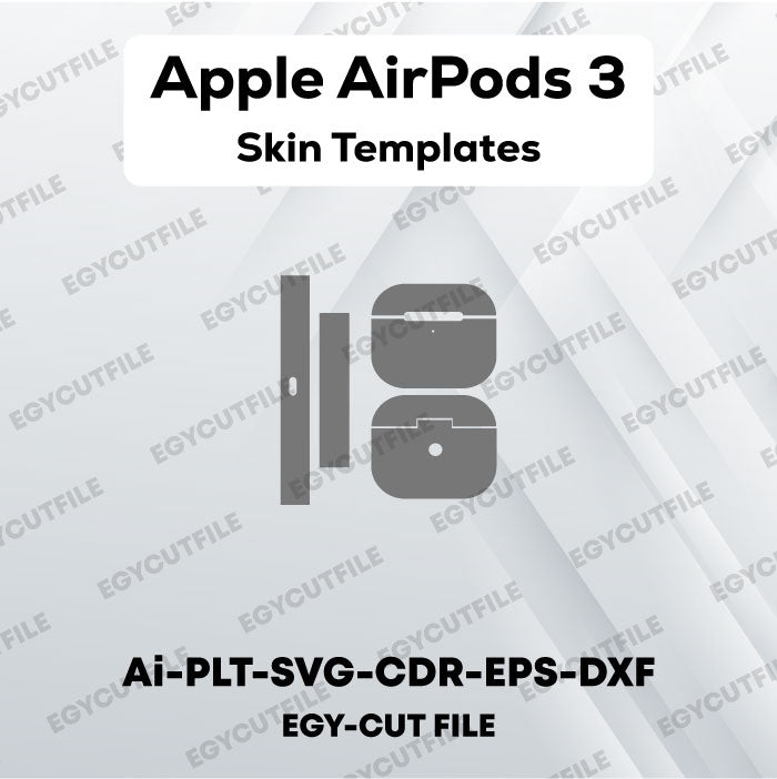 Apple AirPods 3 Vector Skin Cut Files – EGY CUTFILE