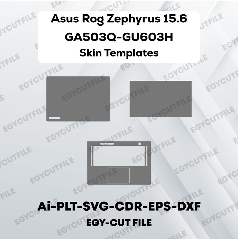 Asus Rog Zephyrus 15.6 GA503Q-GU603H Vector Skin Cut Files – EGY CUTFILE