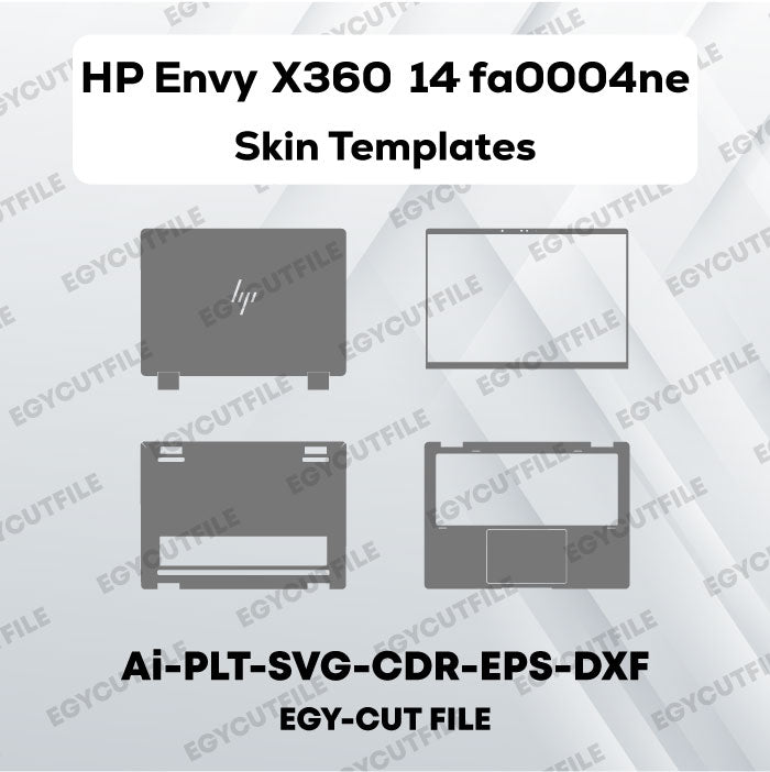 HP Envy X360 2-in-1 14-fa0004ne Vector Skin Cut Files – EGY CUTFILE