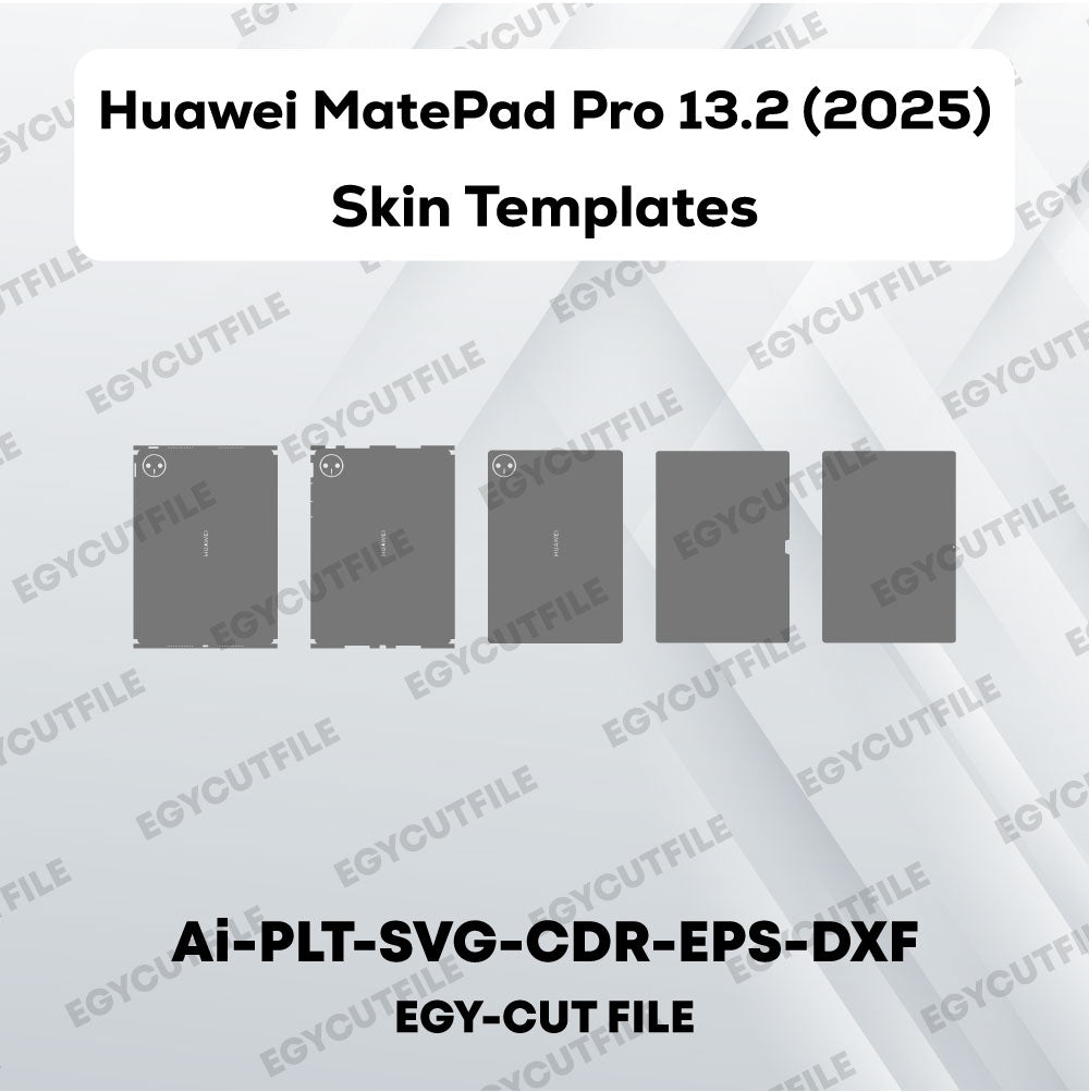 Huawei MatePad Pro 13.2 (2025) Vector Skin Cut Files – EGY CUTFILE