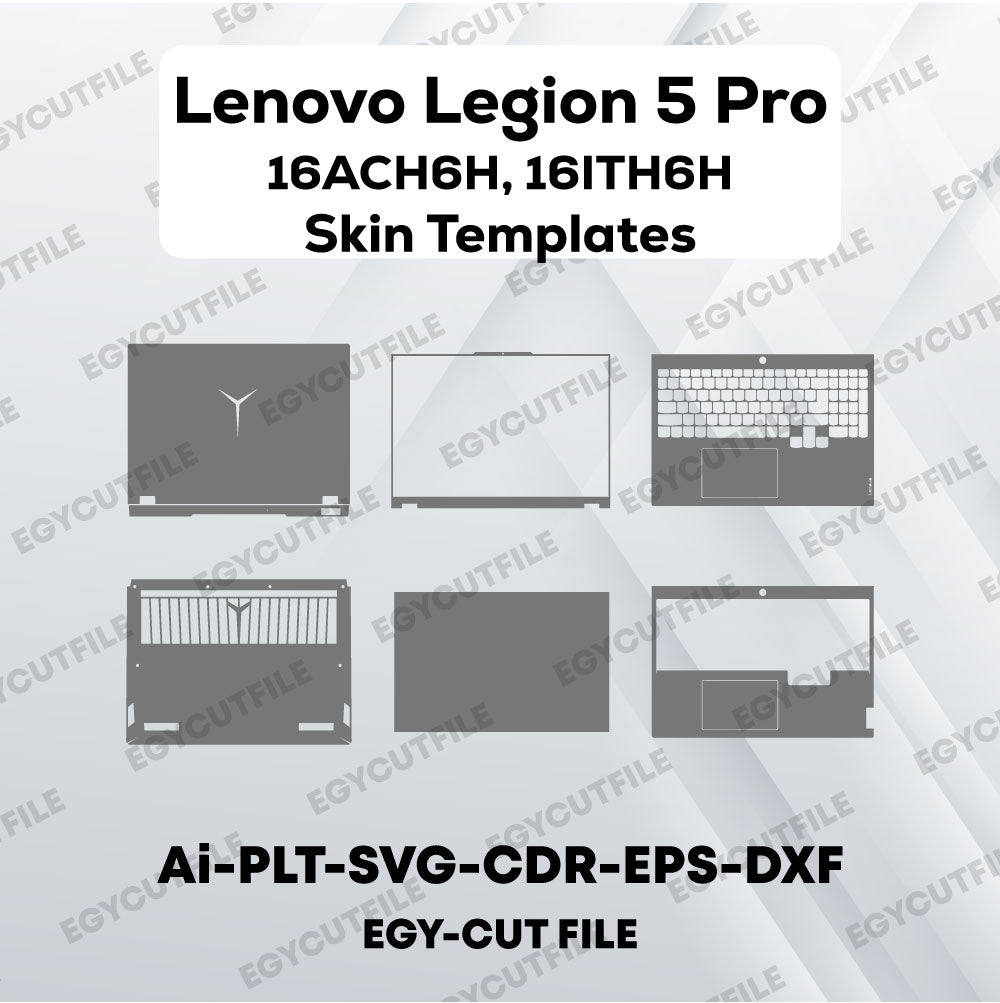 Lenovo Legion 5 Pro 16ACH6H, 16ITH6H Vector Skin Cut Files – EGY CUTFILE