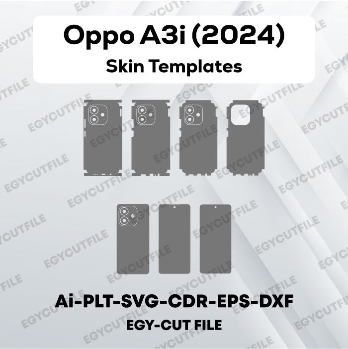 OPPO A3i Vector Skin Cut Files – EGY CUTFILE