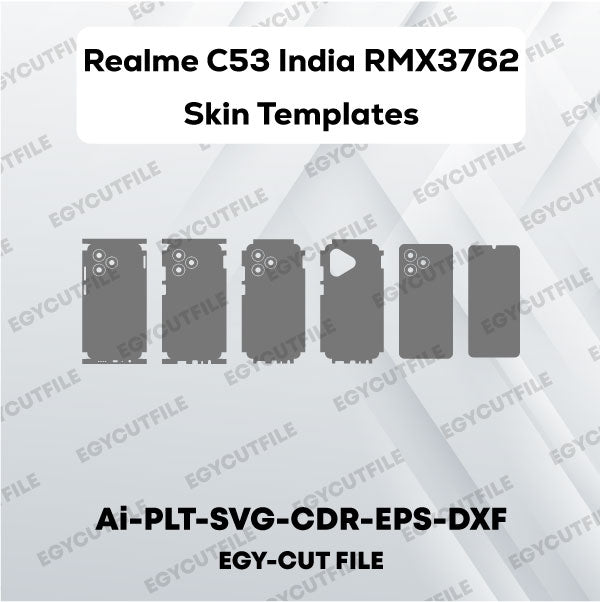 Realme C53 India RMX3762 Vector Skin Cut Files – EGY CUTFILE