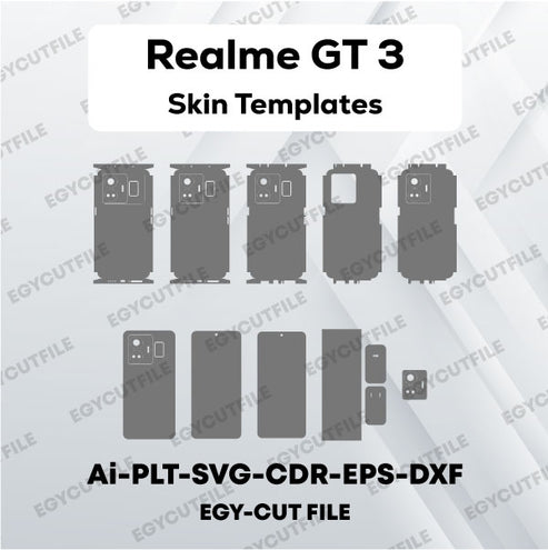 Realme GT3 Vector Skin Cut Files – EGY CUTFILE