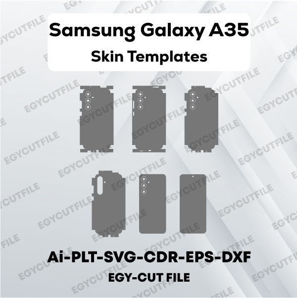 Samsung Galaxy A35 Vector Skin Cut Files – EGY CUTFILE