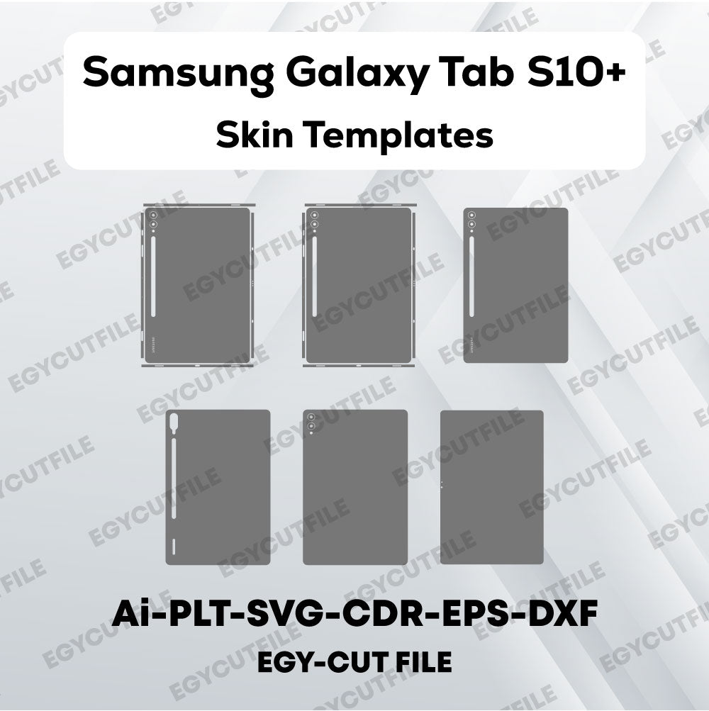 Samsung Galaxy Tab S10+ Vector Skin Cut Files – EGY CUTFILE