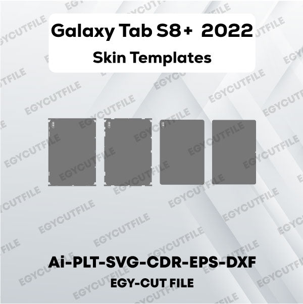 Samsung Galaxy Tab S8+ 12.4 (2022) Vector Skin Cut Files – EGY CUTFILE