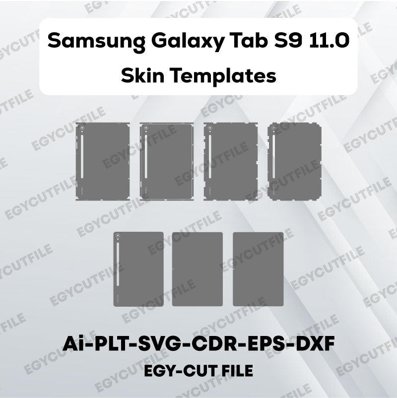 Samsung Galaxy Tab S9 11.0 Vector Skin Cut Files – EGY CUTFILE