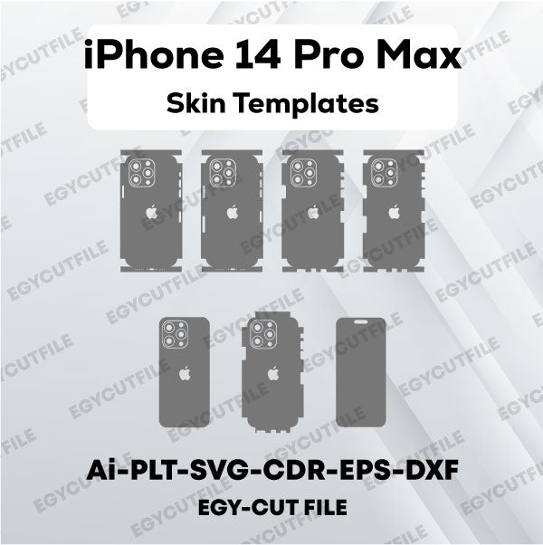 iPhone 14 Pro Max Vector Skin Cut Files – EGY CUTFILE